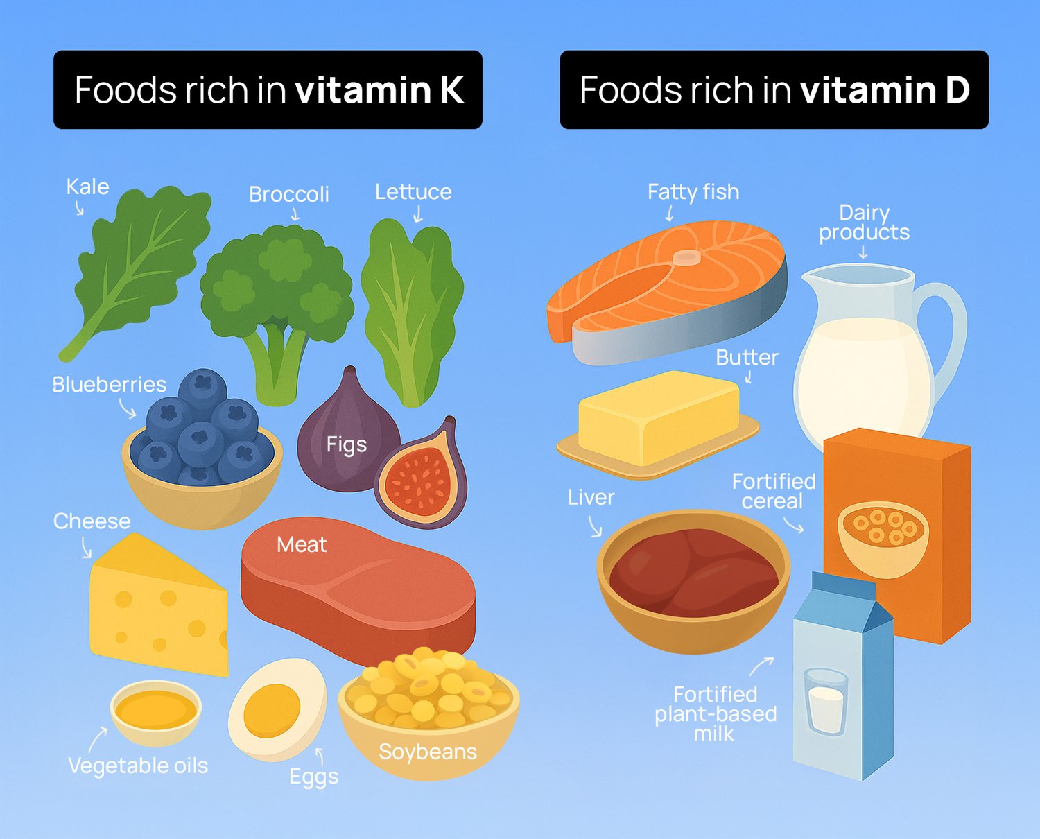Vitamin D3 and K2 Benefits for Your Health | WellnessPulse
