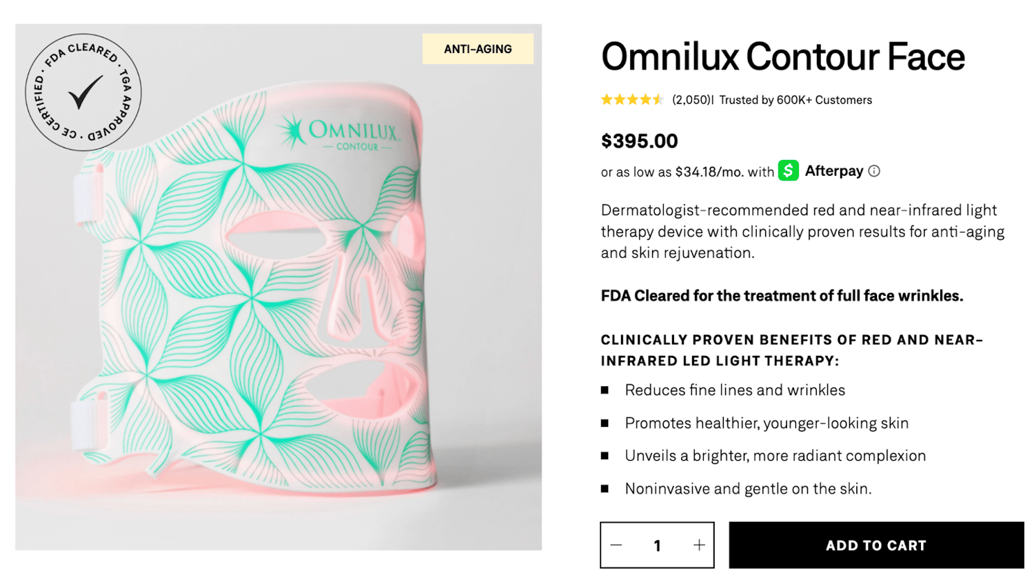 2026 Review of Omnilux Contour Face Mask | WellnessPulse